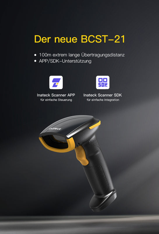 Barcode Scanner, Bester QR Code Scanner – Inateck Office DE