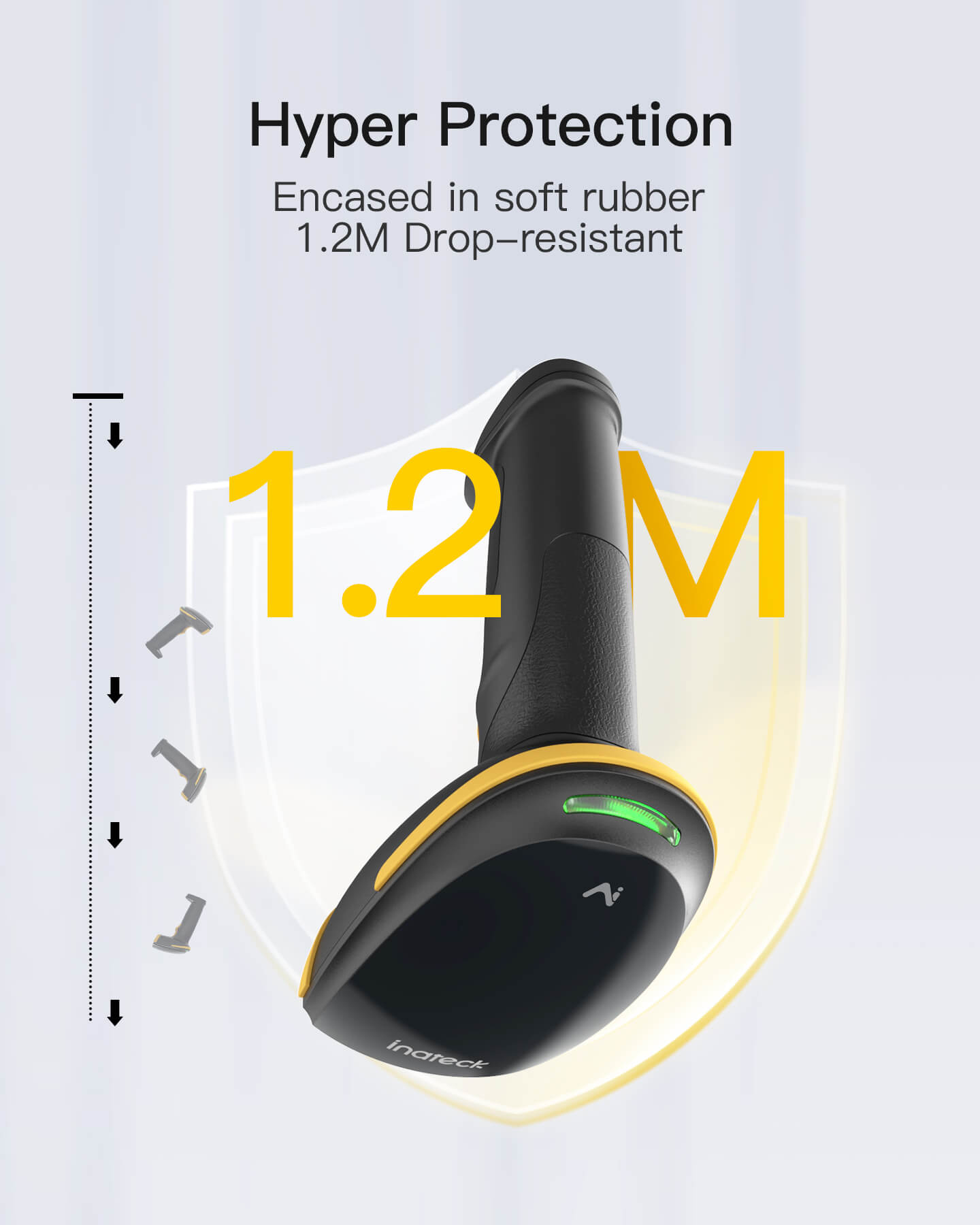 BCST-36 2D Bluetooth Barcode Scanner mit APP/SDK mit Barcode Scanner L ...
