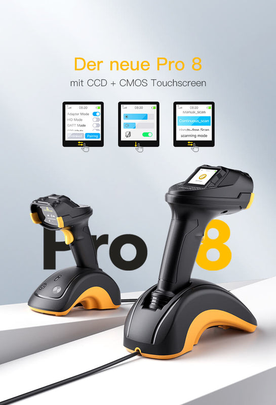 Barcode Scanner, Bester QR Code Scanner – Inateck Office DE